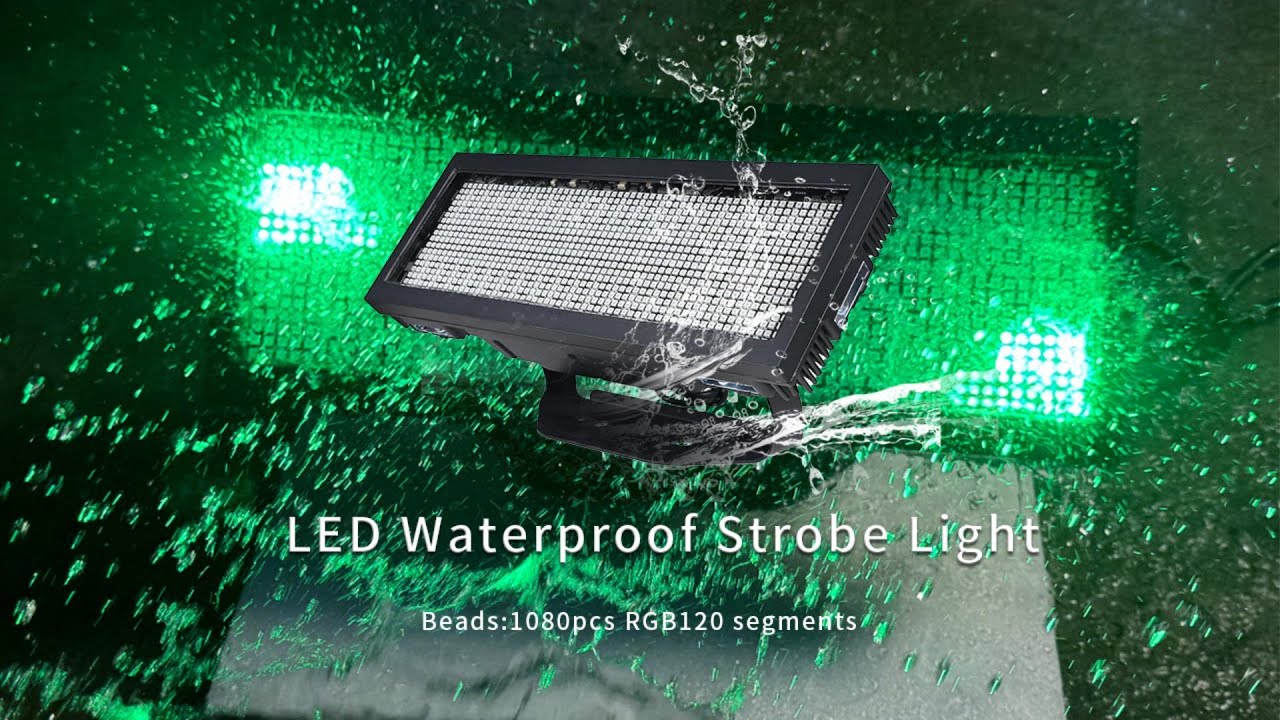 YE011FS LED RGBW Waterproof Strobe Light Outdoor LED Strobe Light DMX512 IP65 Strobe Light