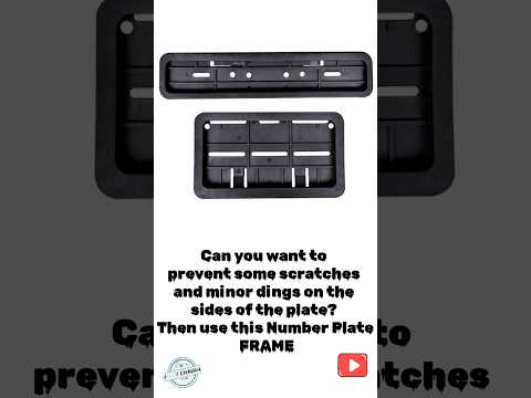 Number Plate Frame #numberplates #numberplateframe #hsrpnumberplate #hsrp