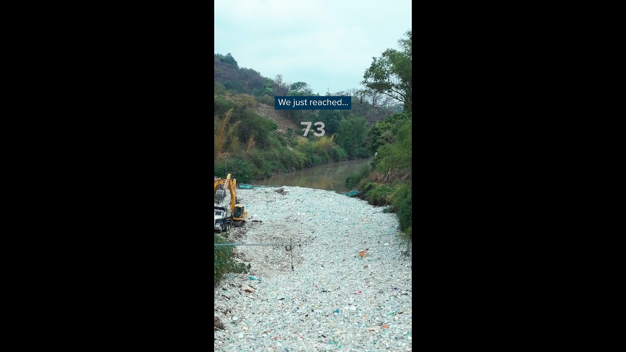 New milestone: 10,000 extractions of river waste