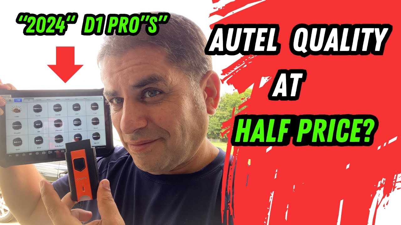 OTOFIX D1 Pros Scan Tool Review - Half Price?