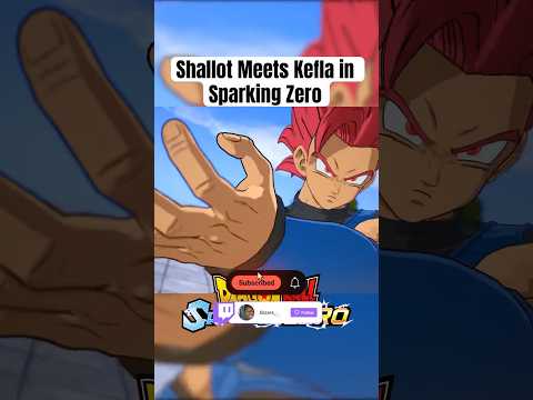 Shallot Kefla Interaction in Dragon Ball Sparking Zero MOD #dragonball #sparkingzero #anime