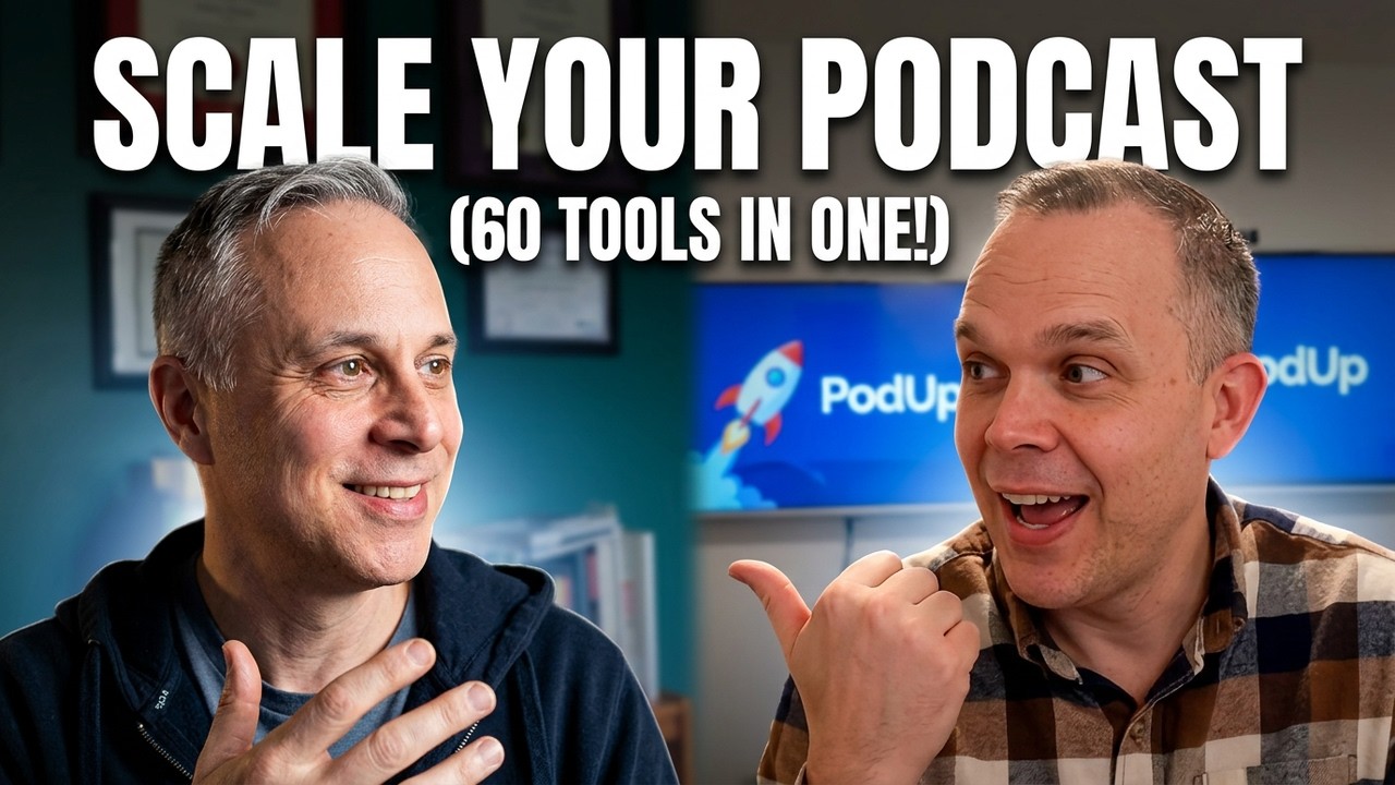60 Tools in One Platform | How Pod Up Could Scale Your Podcast