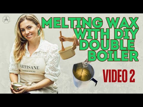 How to Melt Wax with a Homemade Double Boiler