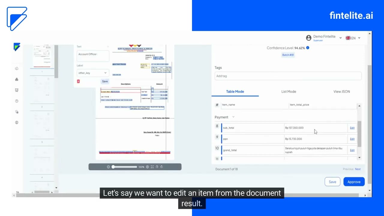 Introducing New Dashboard Look of Fintelite OCR