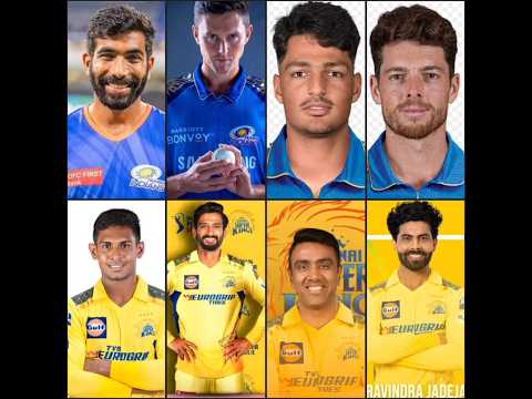 Mi bowlers π CSK bowlers #cricket #viralvideo #ipl2025 #shorts #cricketlover #like #comment #share