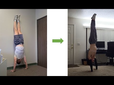 8-Month Handstand Progression