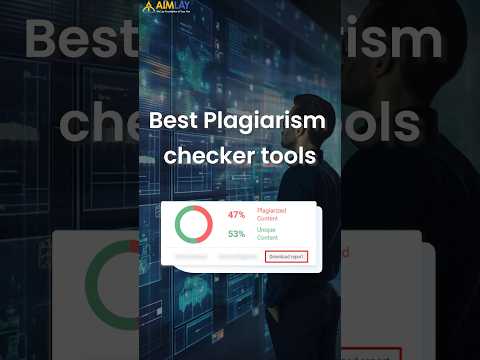 TOP 5🔍 Plagiarism Check Tools | Copy Free Content Tools for your Thesis - Aimlay #Plagtools
