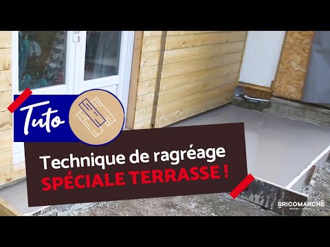 Comment faire un ragréage extérieur ? I Bricomarché