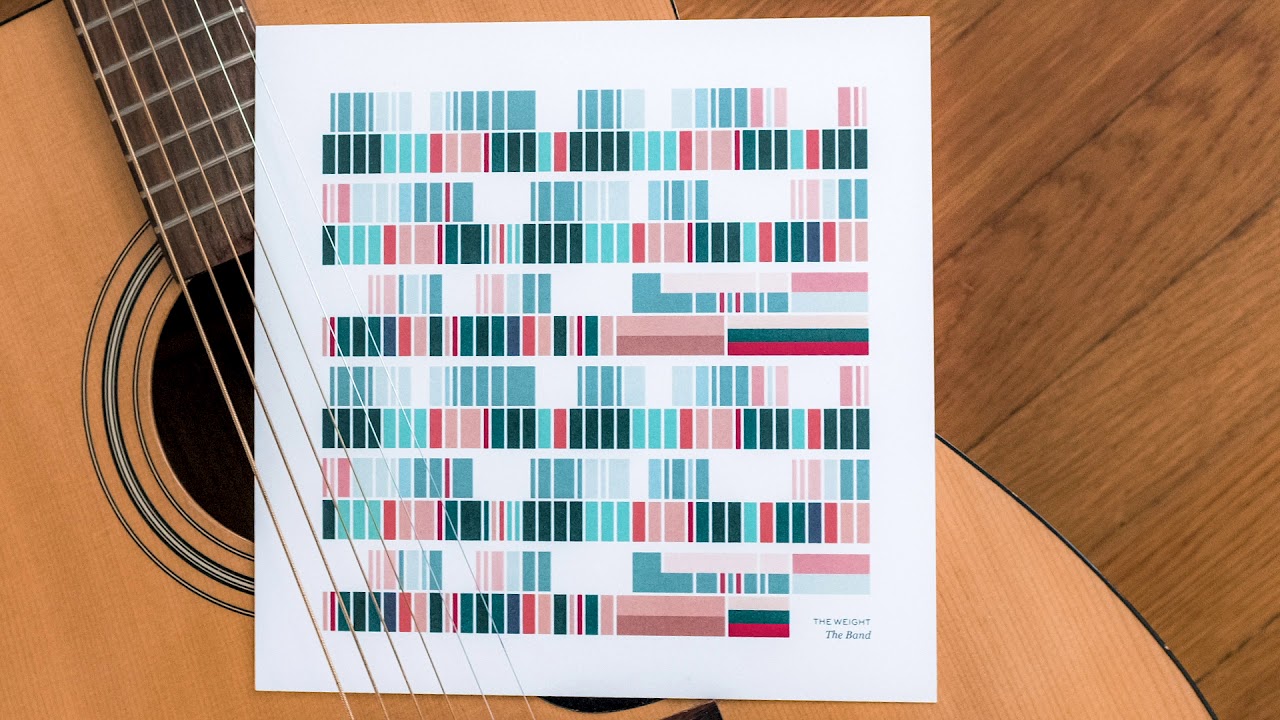 Soundscapes - a Graphic Designer Reimagines Music as Colorful, Data Visualizations.