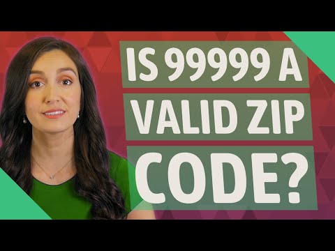 Is 99999 a valid ZIP code?