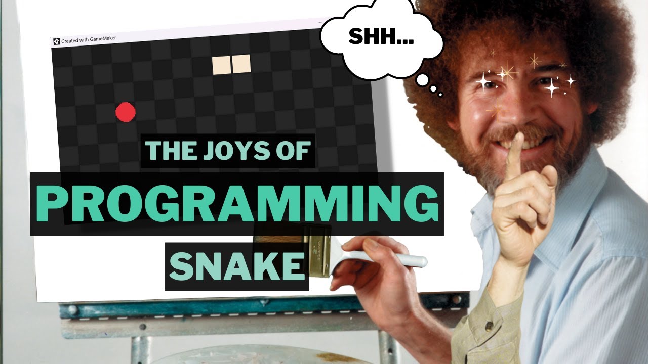 ASMR Programming - Making Snake - No Talking