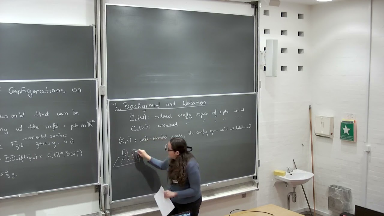 Configuration spaces lecture 1 Bonatto