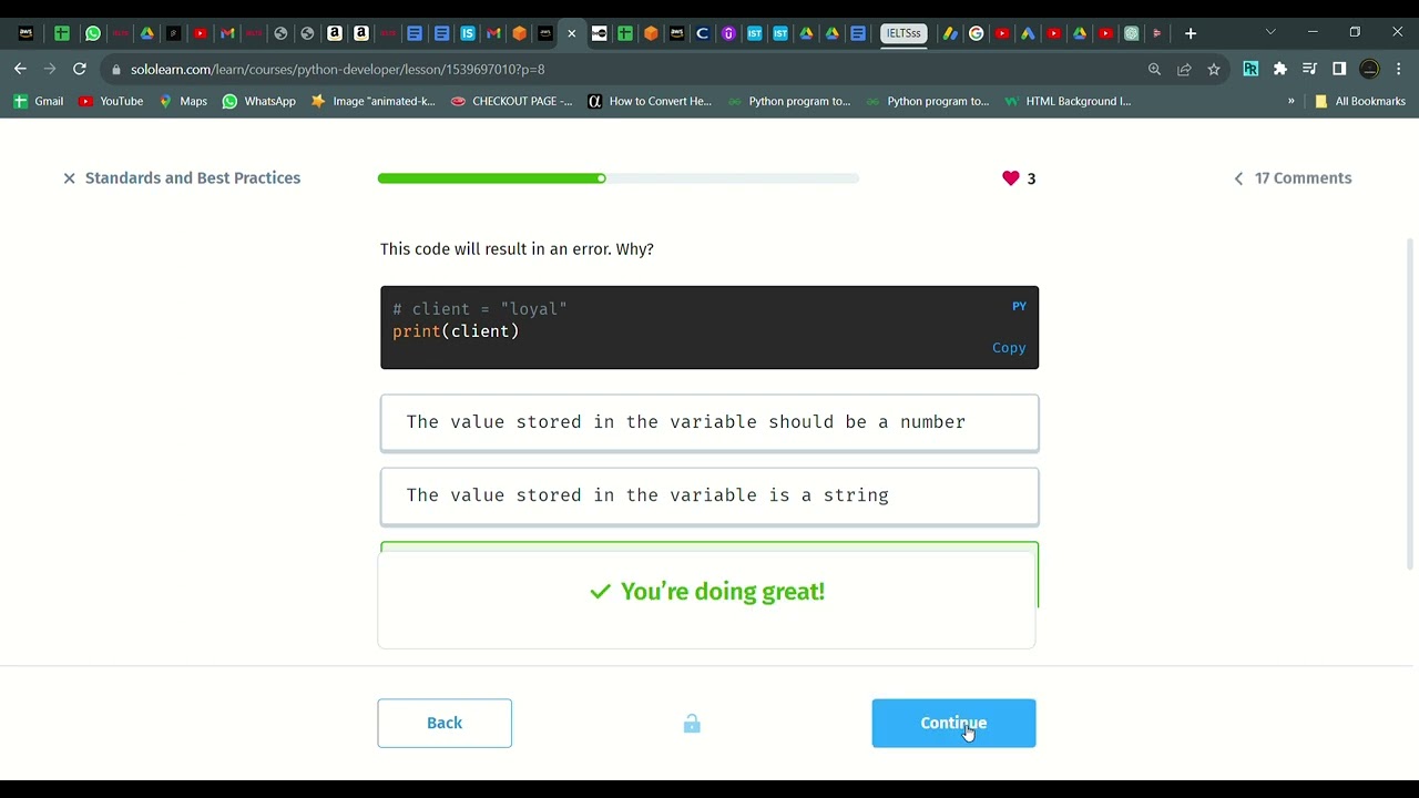 14 Standards and Best Practices | Python Developer | Sololearn