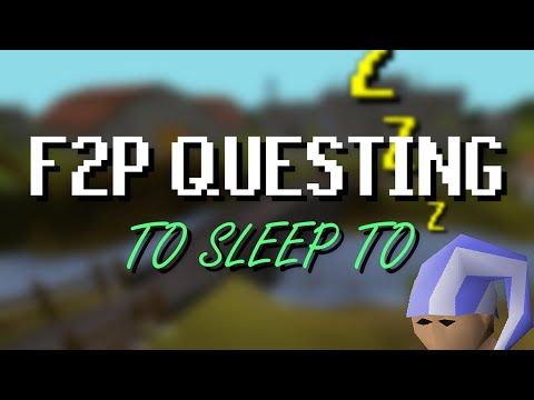 Runescape F2P Questing To Sleep/Relax To | Unguided - No Wiki, Guides or Plugins