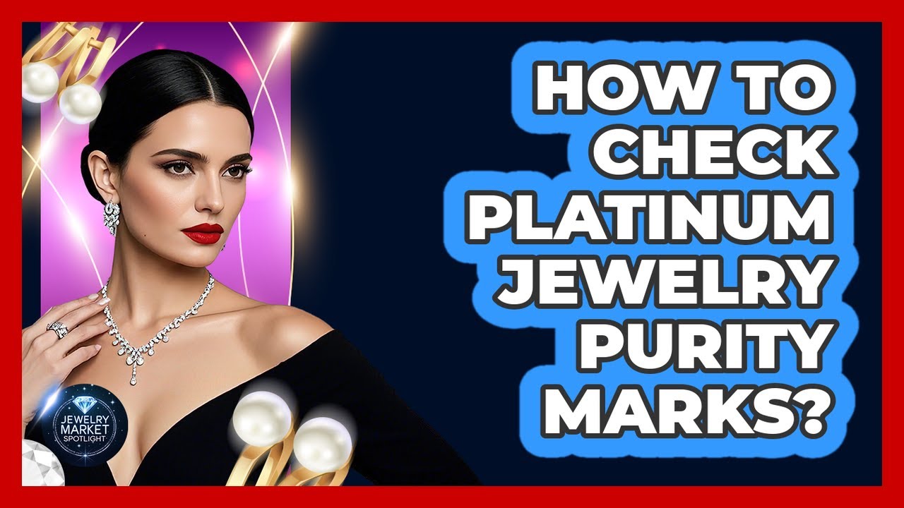 How To Check Platinum Jewelry Purity Marks?