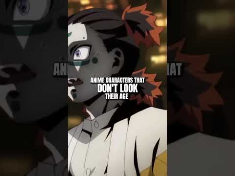 Anime Characters That Don't look Like Their Age. ๐ฅ