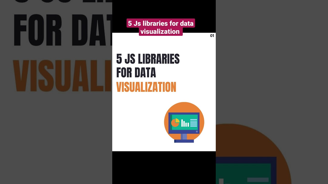 Top 5 javascript libraries for data visualization #shorts #webboss