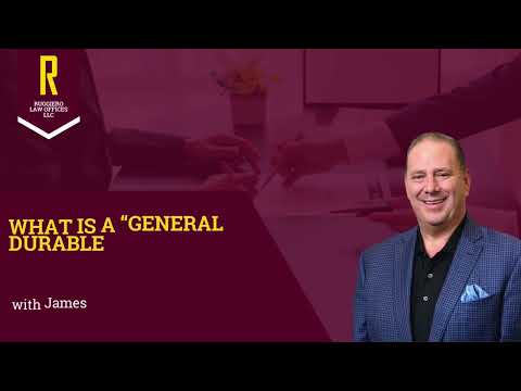 What is a "General Durable Power of Attorney" in Pennsylvania?