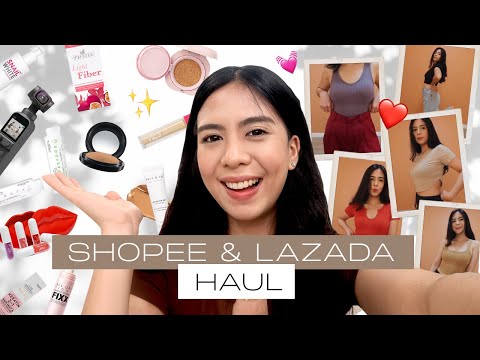 LAZADA & SHOPEE MUST HAVES! BEST QUALITY CLOTHES | BEAUTY AND ESSENTIALS THAT YOU NEED | TIN PUA
