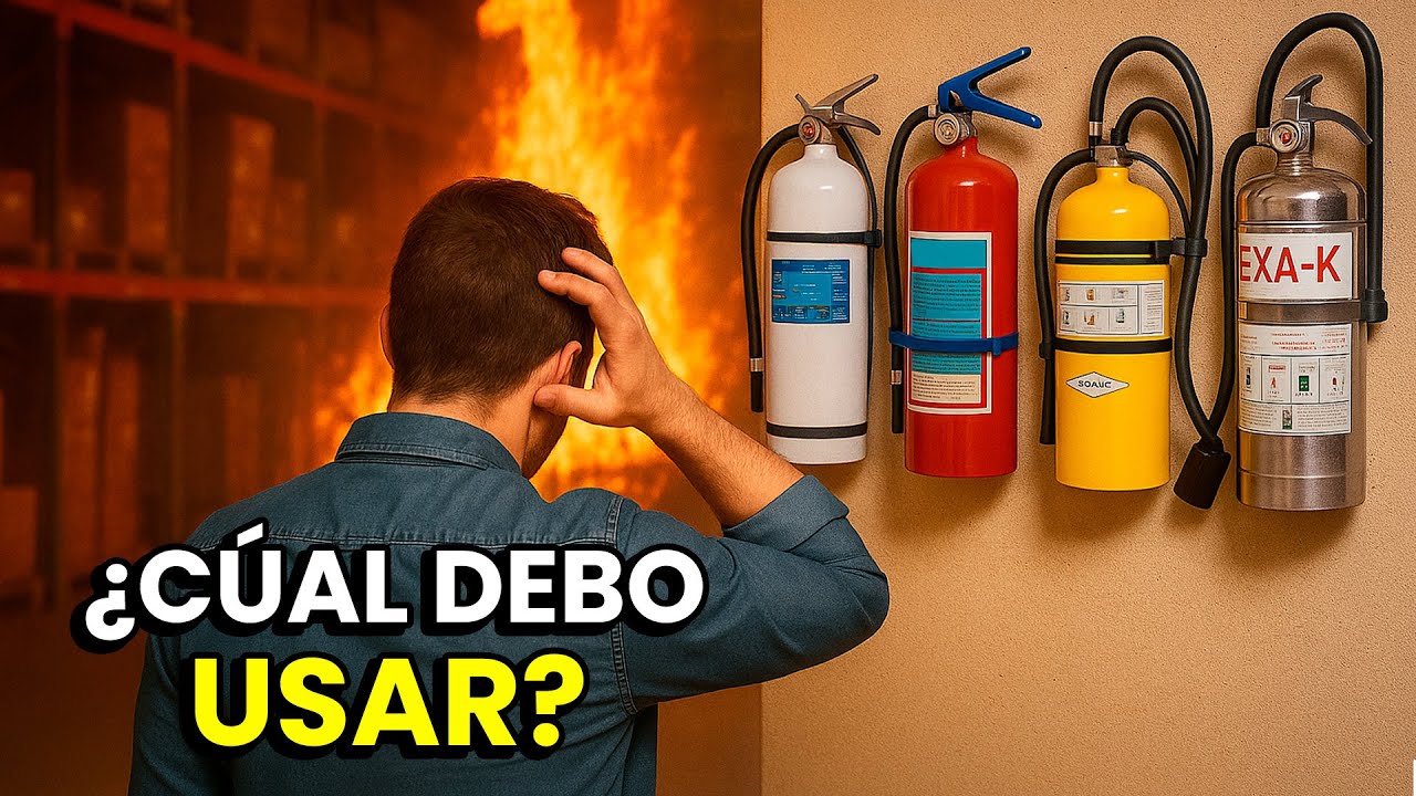 🔥 Do you know what type of FIRE EXTINGUISHER you really need?