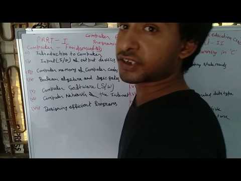 Computer Fundamentals and Programming in C - Part 1