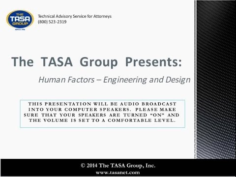 Human Factors: Engineering and Design