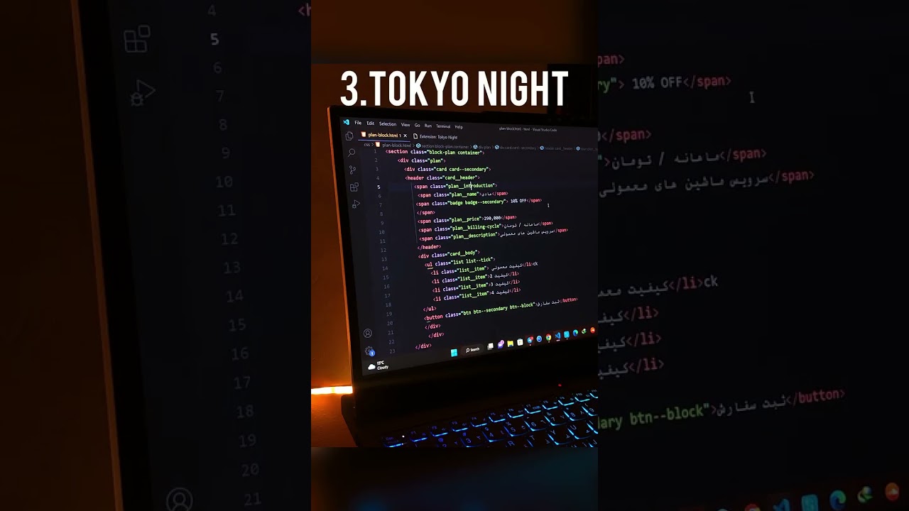 Here are 5 dark mode VScode themes you need!