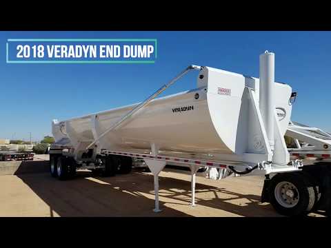 2018 Veradyn End Dump Trailer For Sale