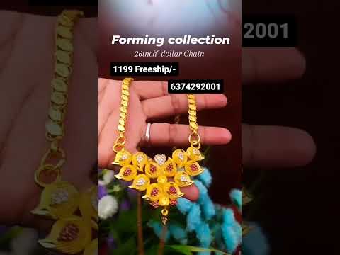 Forming dollar chain 26 inch 1199freeship/- #formingjewellery #dollarchain