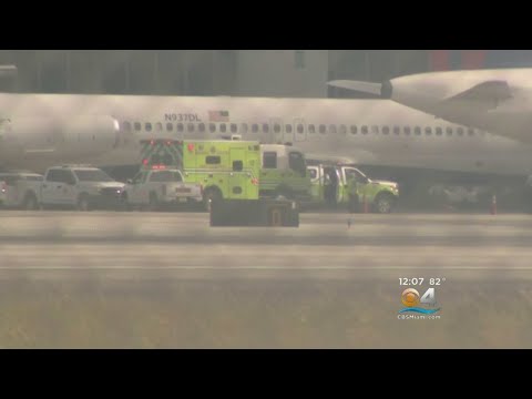Delta Crewmembers Fall Ill Inside Aircraft At MIA