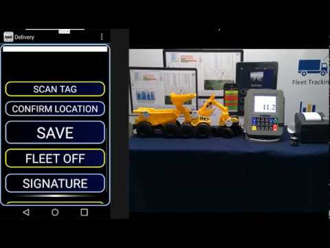 Digital Dispatcher Fleet Fueling Demo with TCS 3000 Register and RFID Scanning