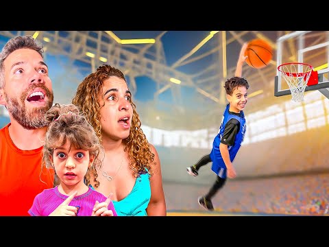 PRIMER JUEGO DE LORENZO EN BALONCESTO*BASKETBALL*|4PLUSONE