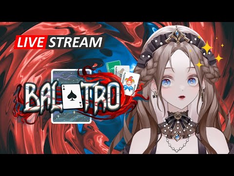 【Balatro】Quality time with my jokers (Nebula deck - I FAILED)【Kie キエ / VTuber】