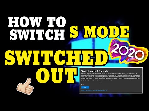 How to Install GOOGLE CHROME on Windows 10 S MODE 2020 ( S MODE TO SWITCHED OUT)