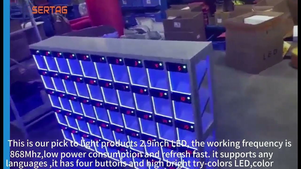 Sertag Put To Wall Order Picking System