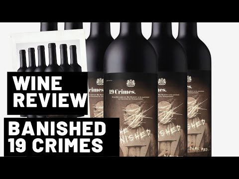 My Wine Progression (Episode 3) - 19 Crimes Banished Wine Review - Good Red Blend - Under $11.00