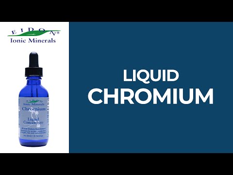Liquid Chromium | Chromium Liquid Supplement | Eidon Ionic Minerals Liquid Chromium