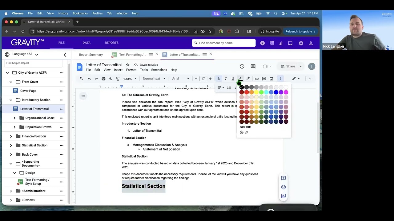 Gravity Text Formatting Webinar (April 2026)