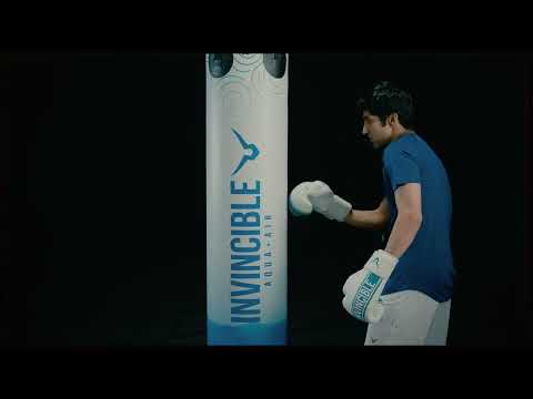 Invincible Classic Aqua Air Punching Bag #boxing #equipment #sports