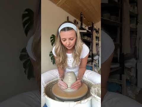 LINDA E TALENTOSA😊🥰❤️🏺 | CERÂMICA NO TORNO