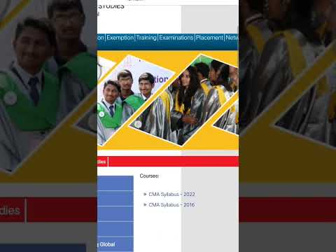 CMA Foundation Syllabus 2022 study material