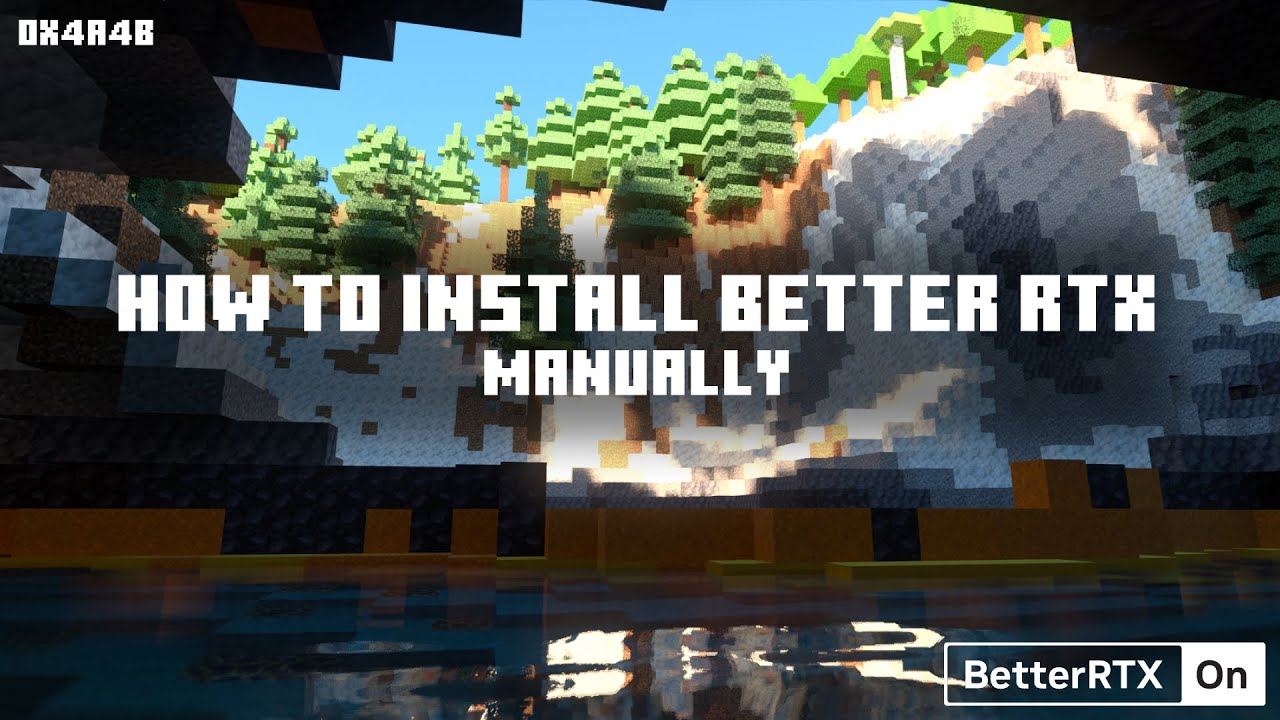 How to install Better RTX Manually using the installer script