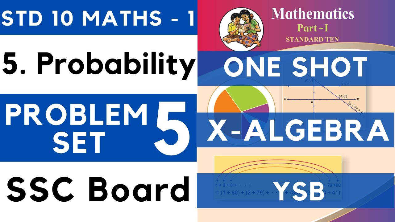 Class 10 Problem Set 5 Full One Shot | Chapter 5 Probability| 10th Maths | SSC Algebra Std X