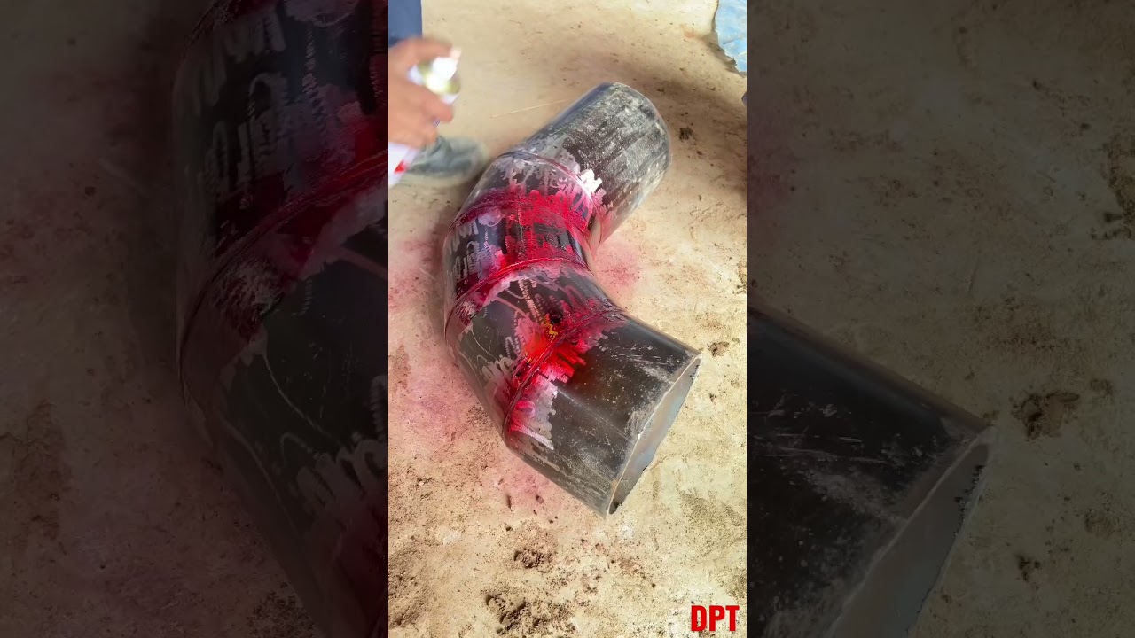 Dry penetrant test#welding #DPT|#shorts #ytshorts #hindi #shortsfeed