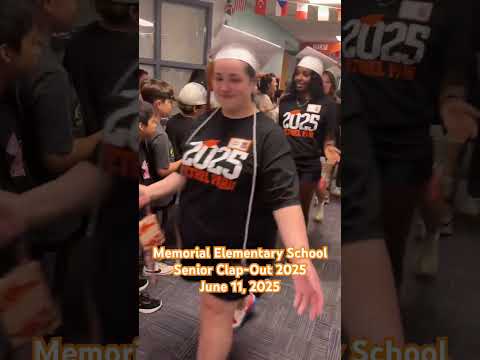 Bethel Memorial Elementary School’s Senior Clap-Out for the Bethel Park High School Class of 2025.