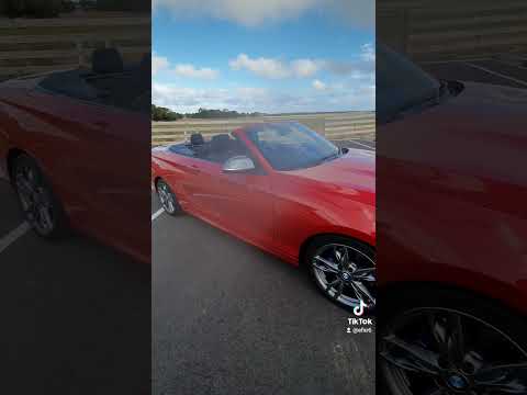 Beautiful Red BMW M235i Convertible #shorts
