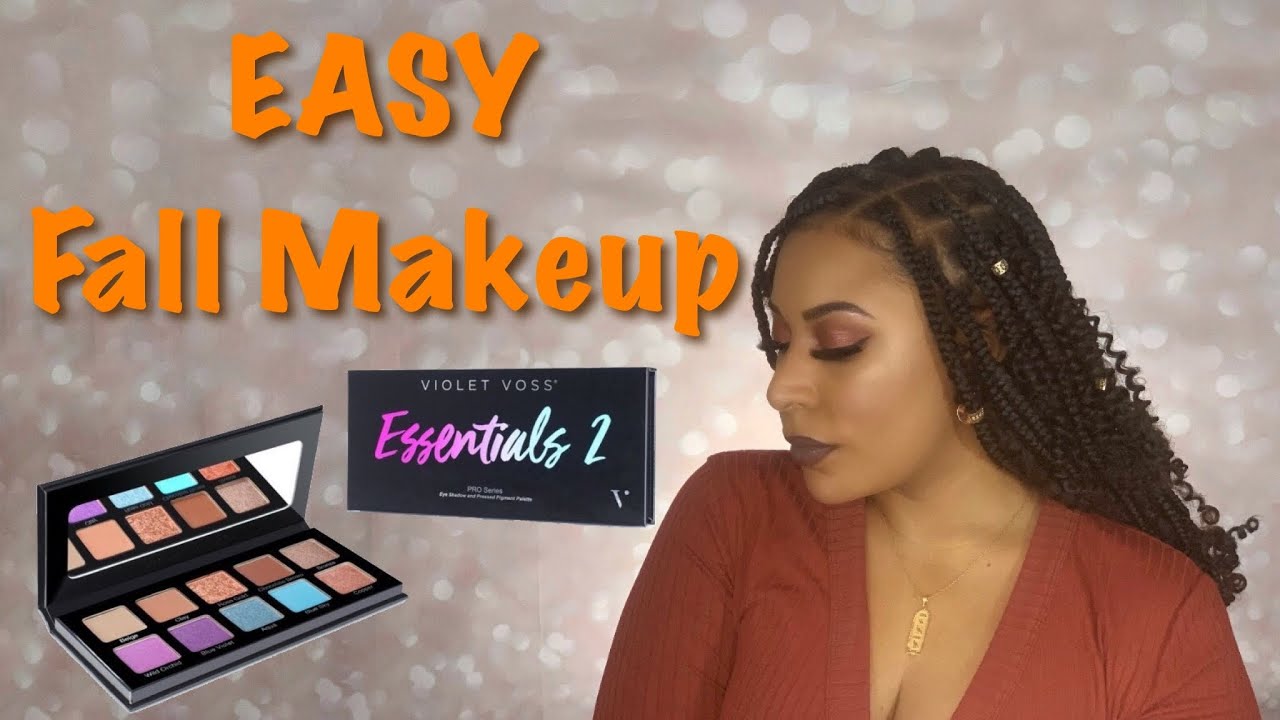 Easy Fall Makeup ft. Violet Voss Essentials 2 Eyeshadow Palette