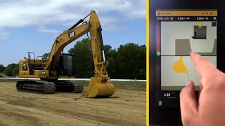 Using Grade With Advanced 2d, Grade With 3d | Cat | Caterpillar