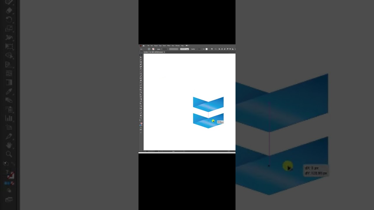 How to design a chevron logo | Adobe Illustrator Tutorial