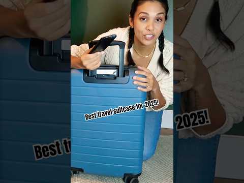 The Away larger carry on suitcase has been my goto travel bag for YEARS! #trendingbags #away